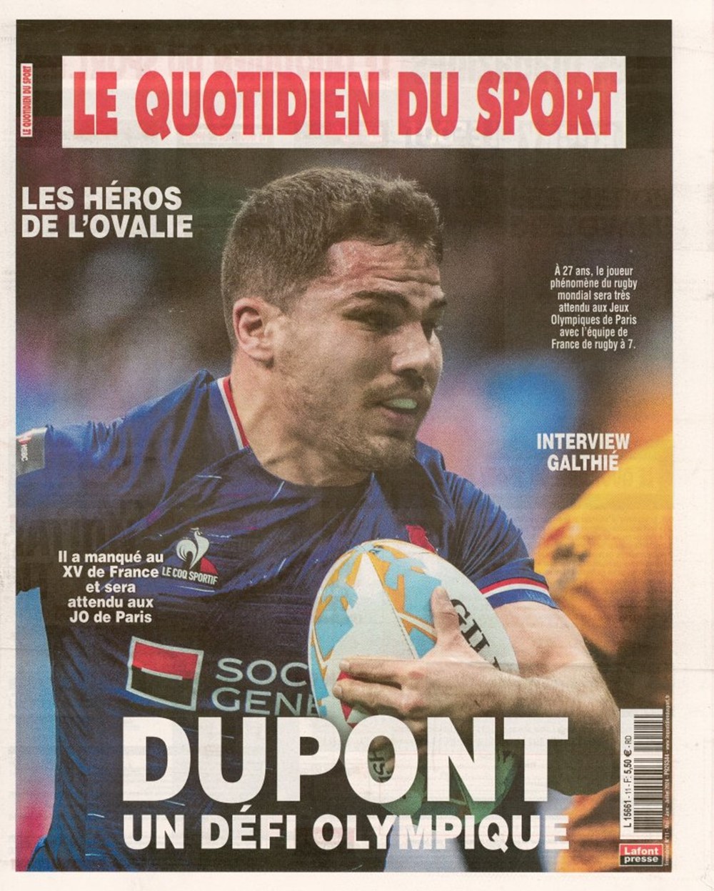 Abonnement magazine Le Quotidien du Sport | Info-Presse