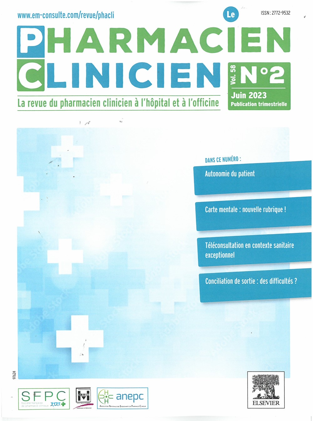 Abonnement magazine Le Pharmacien Clinicien | Info-Presse
