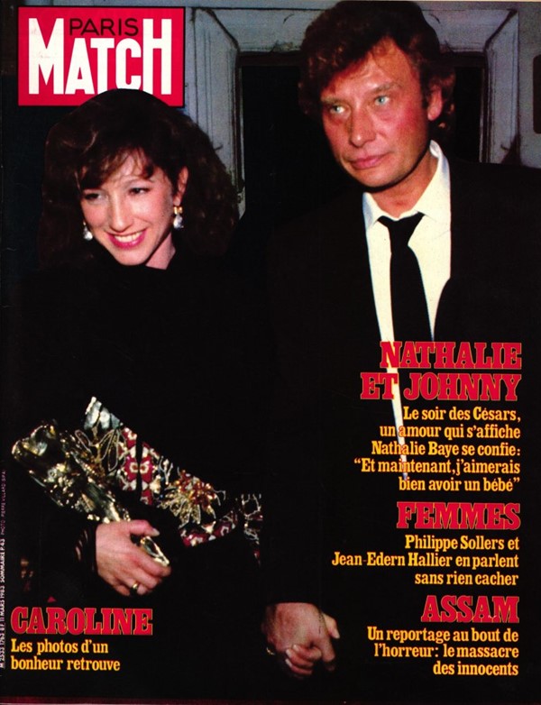 magazine Paris Match du 11 Mars 1983 Hallyday vendu au numéro