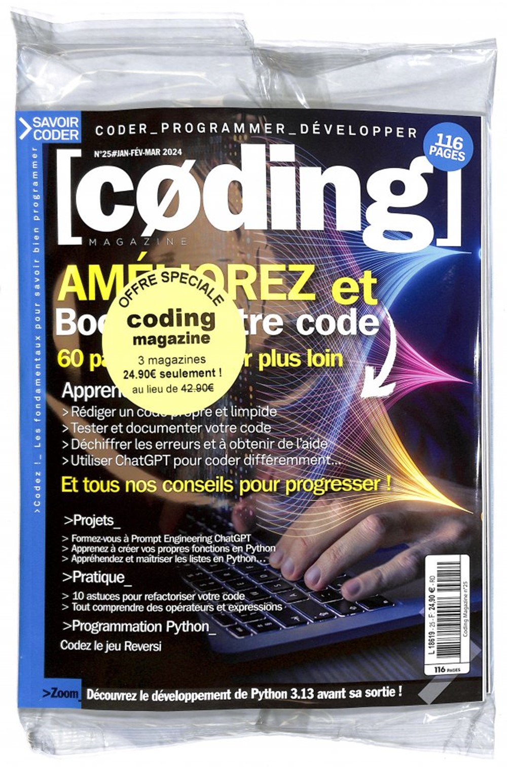 magazine Offre Coding Magazine - 3 magazines vendu au numéro