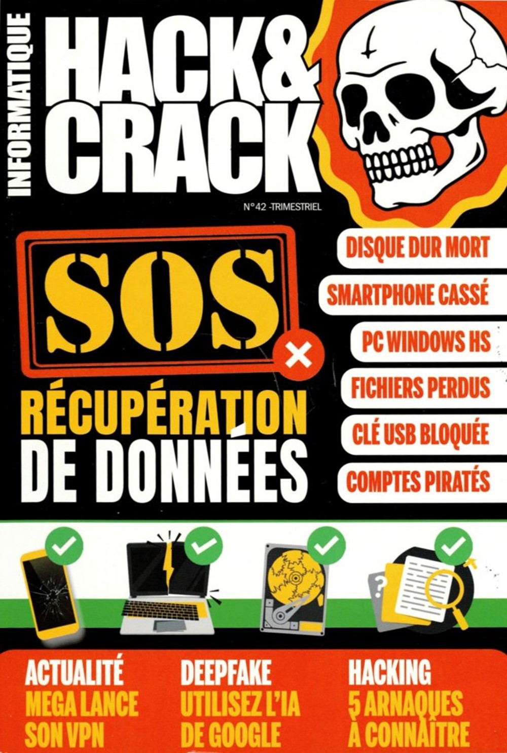 magazine Hack & Crack vendu au numéro