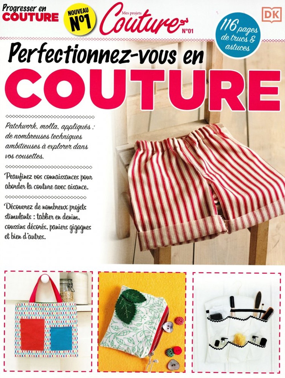 magazine Mes projets couture vendu au numéro