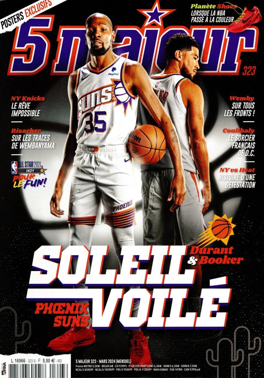 magazine 5 Majeur vendu au numéro