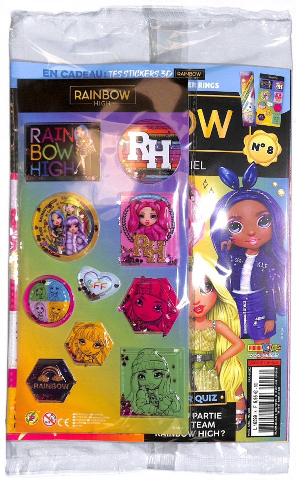 magazine Rainbow High vendu au numéro