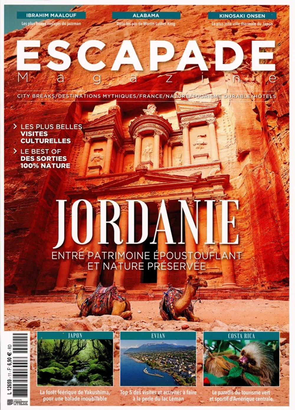 magazine Escapade Magazine vendu au numéro
