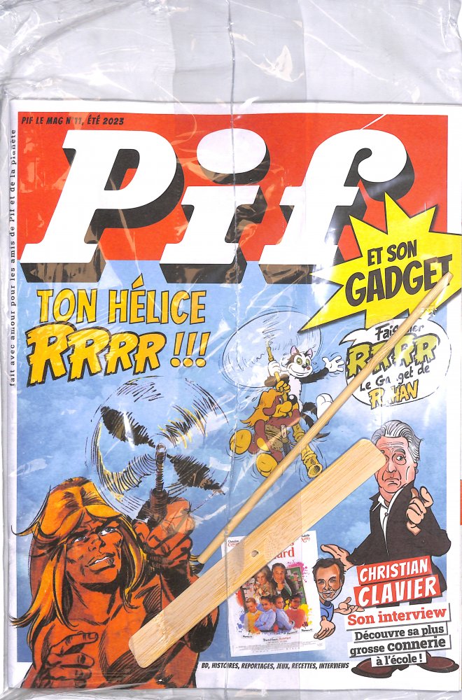 magazine Pif Le Mag vendu au numéro
