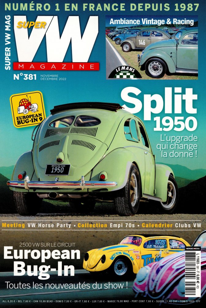 magazine Super VW Magazine vendu au numéro