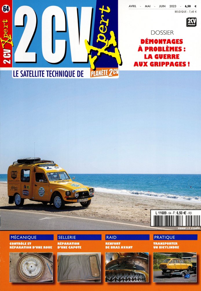 magazine 2CV Xpert vendu au numéro