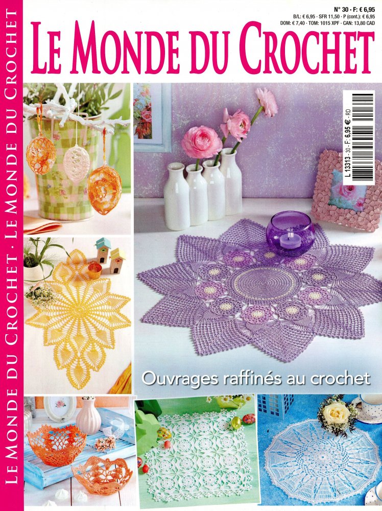 magazine Le Monde du Crochet vendu au numéro