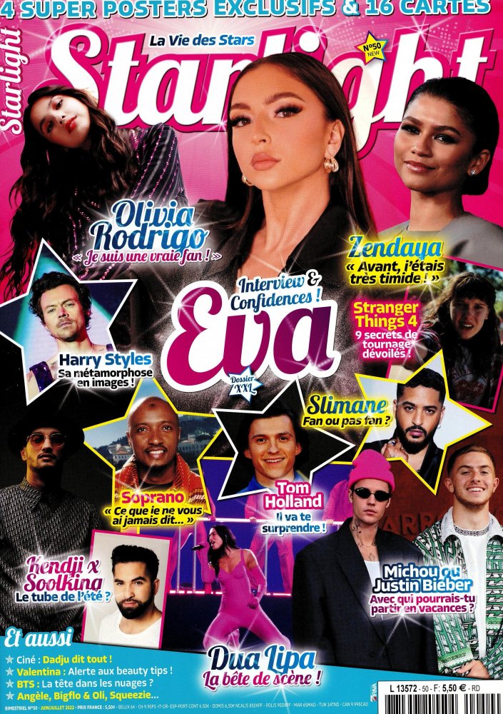 magazine Starlight vendu au numéro
