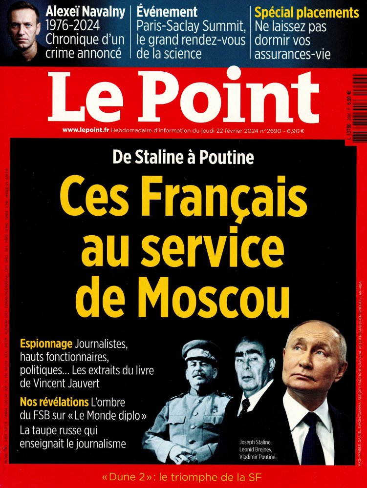 Abonnement magazine Le Point | Info-Presse