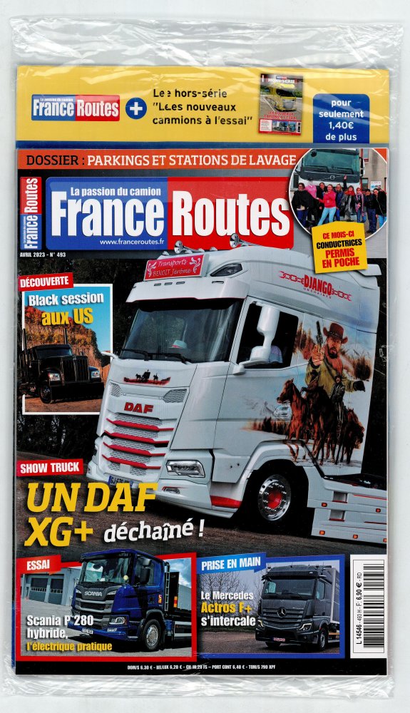 magazine France Routes vendu au numéro