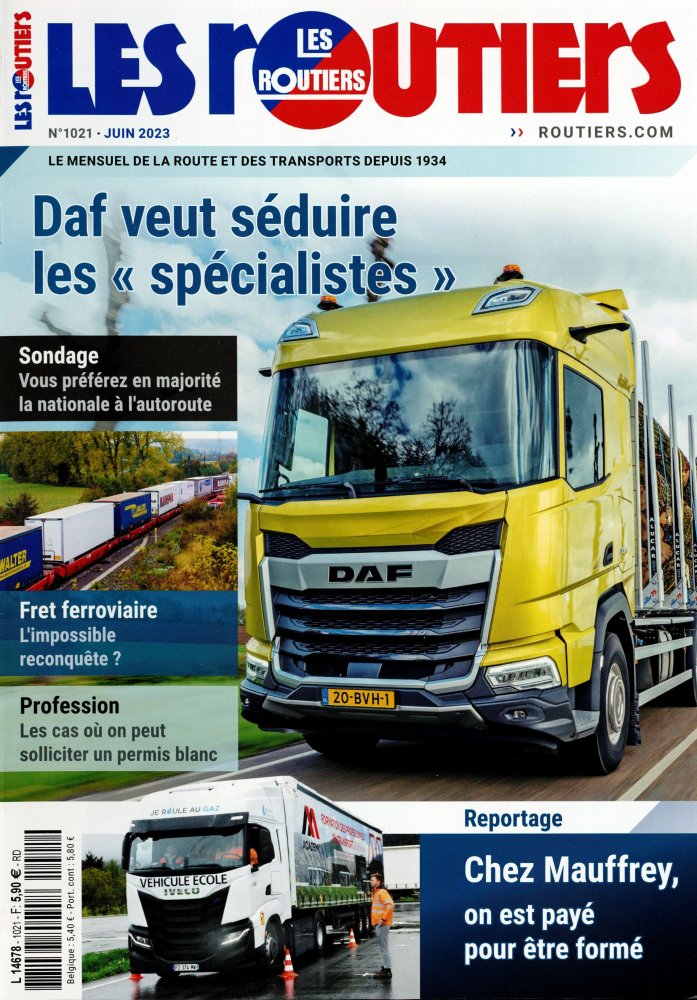 magazine Les Routiers vendu au numéro