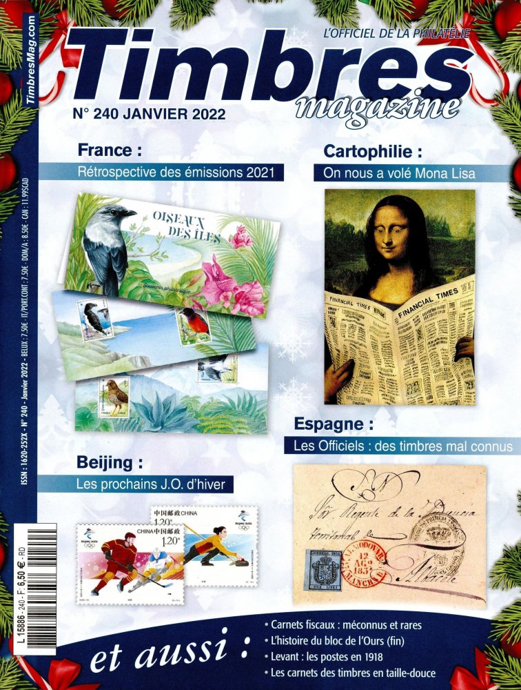 Abonnement Timbres magazine | Info-Presse