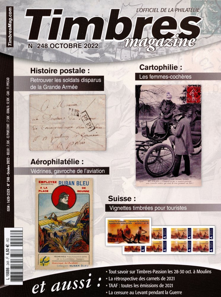 Abonnement magazine Timbres magazine | Info-Presse
