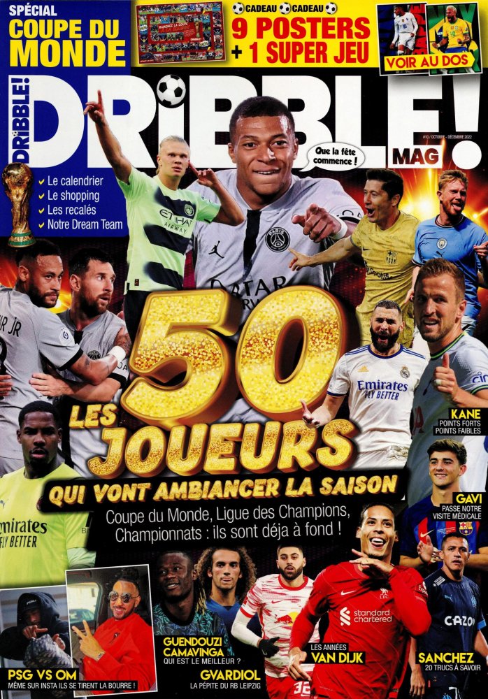 Abonnement magazine DRIBBLE ! | Info-Presse