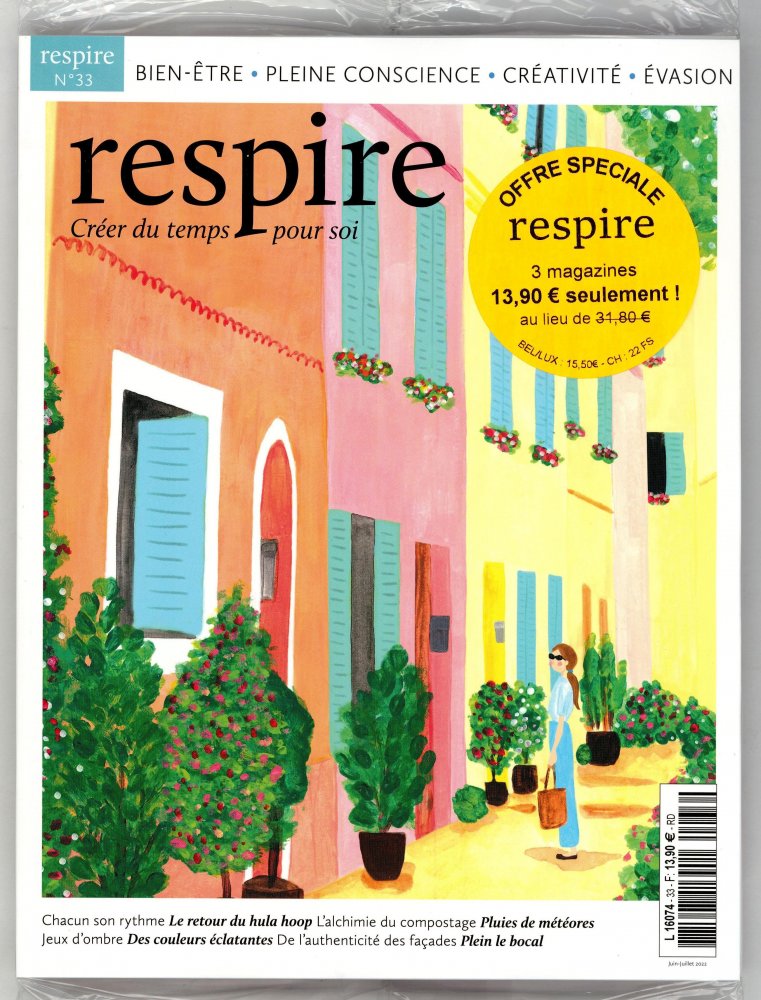 magazine Respire + 2 Anciens Numéros vendu au numéro