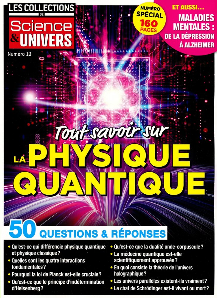 magazine Les Collections de Science & Univers vendu au numéro