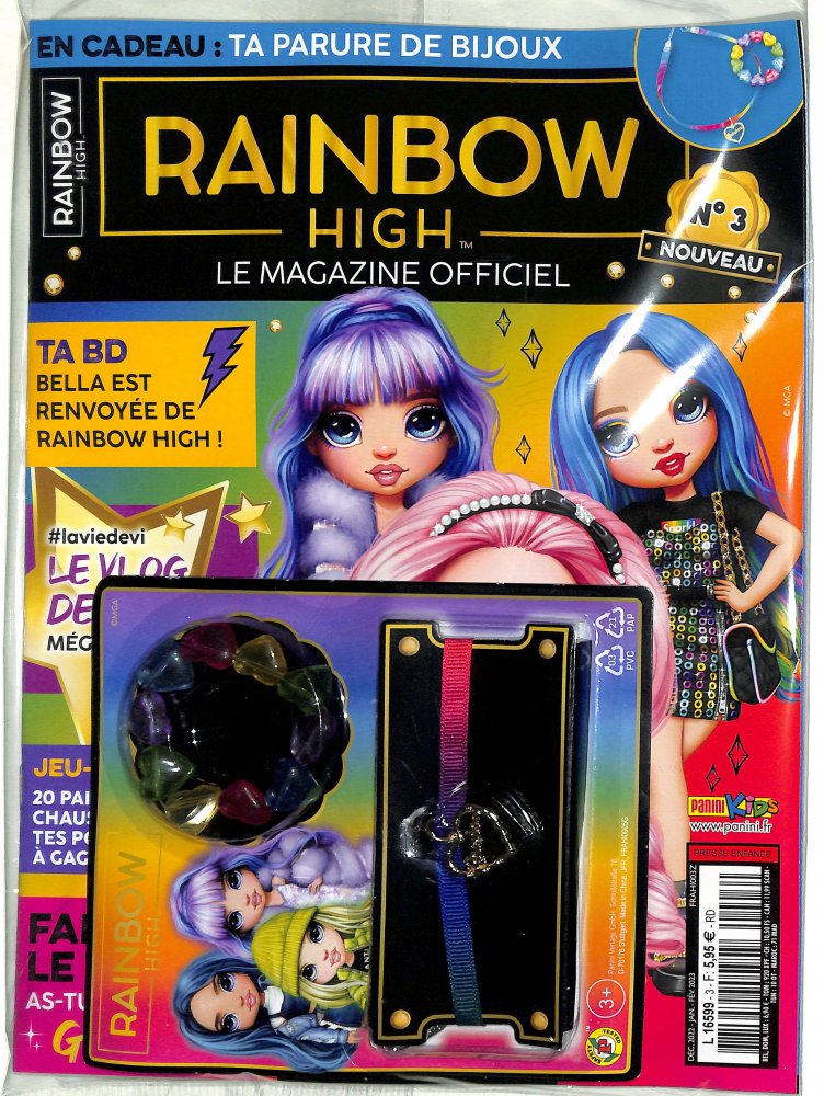 magazine Rainbow High vendu au numéro