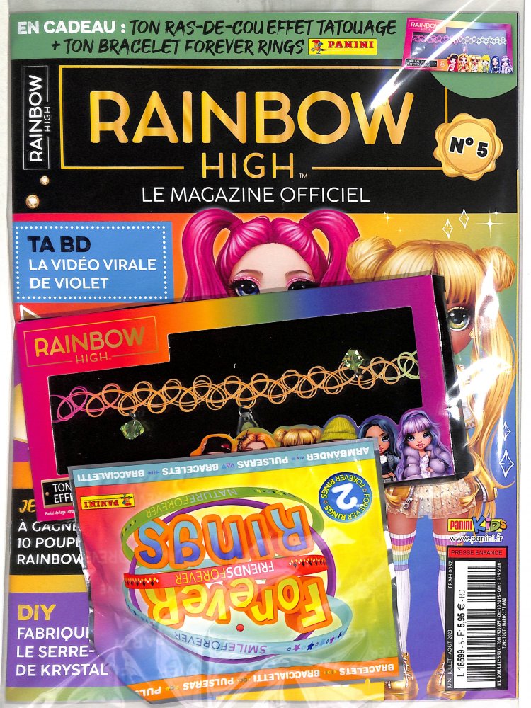 magazine Rainbow High vendu au numéro