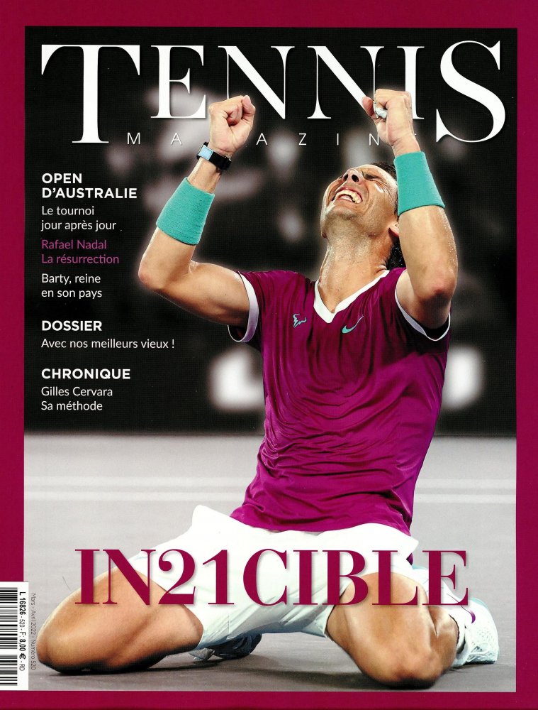 Abonnement magazine Tennis magazine | Info-Presse