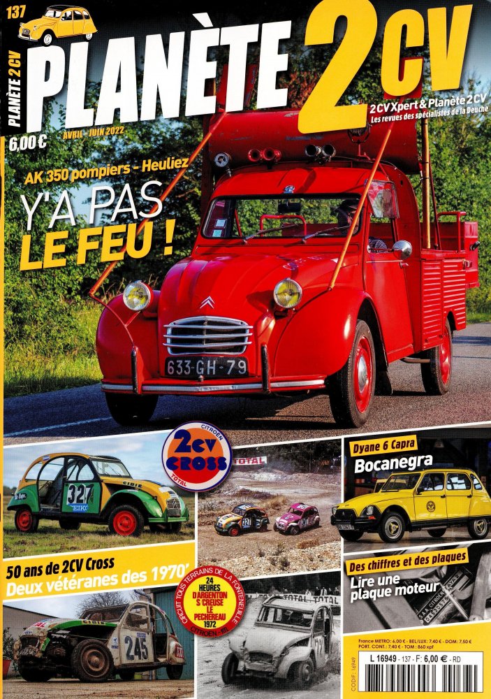 magazine Planète 2CV vendu au numéro