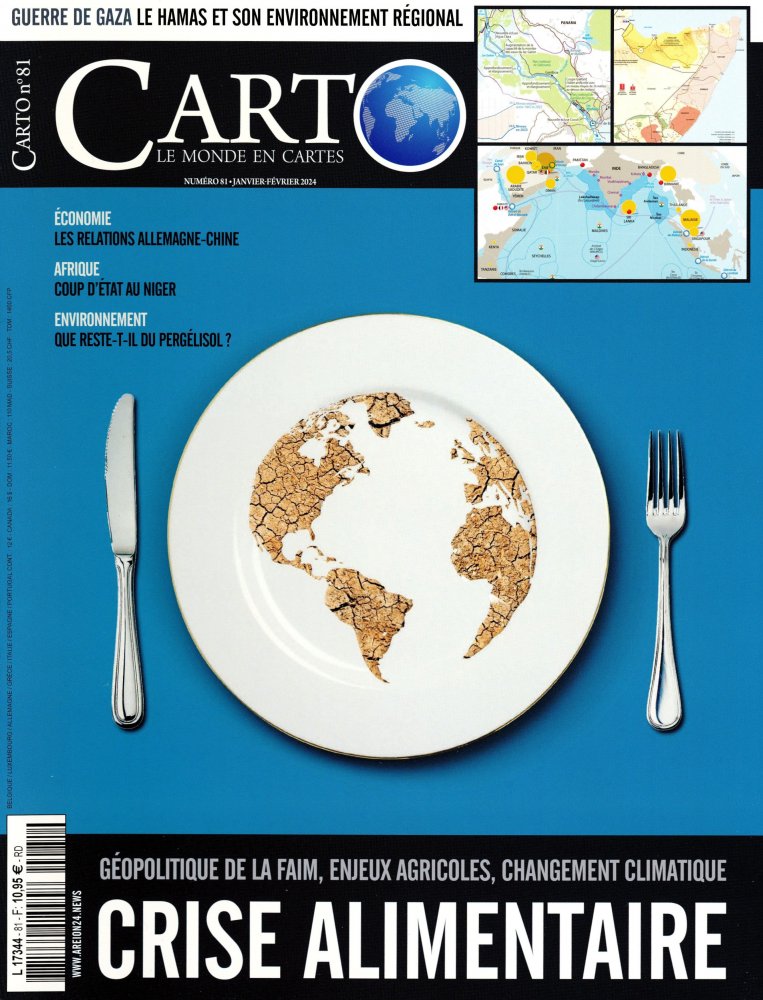 magazine Carto vendu au numéro