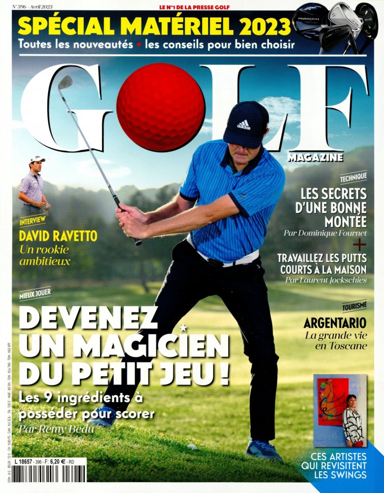 magazine Golf Magazine vendu au numéro