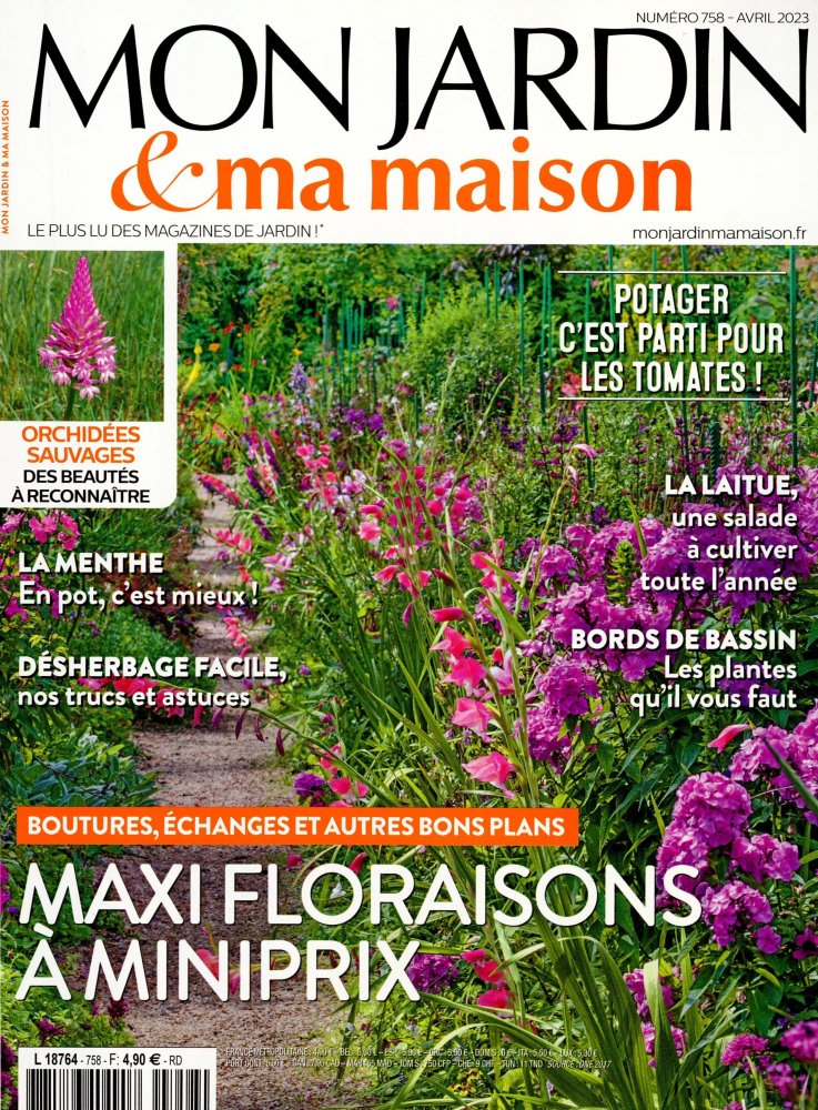 magazine Mon Jardin & ma maison vendu au numéro