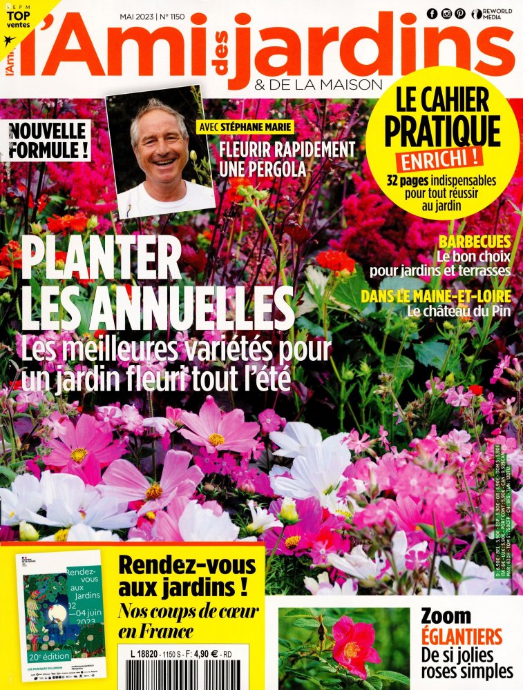 magazine L'AMI DES JARDINS ET DE LA MAISON vendu au numéro