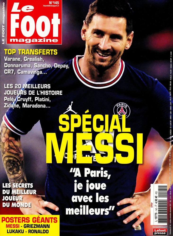 Abonnement magazine Le Foot Magazine | Info-Presse