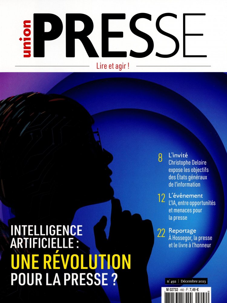 magazine Union Presse vendu au numéro