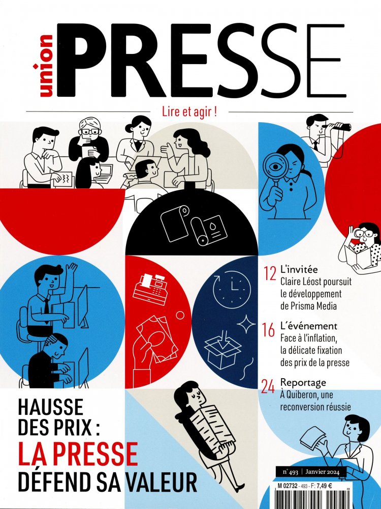 magazine Union Presse vendu au numéro