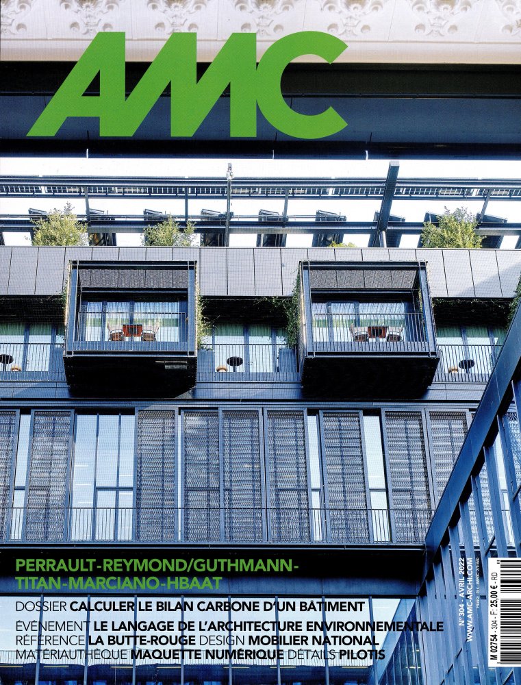 Abonnement magazine AMC Le Moniteur Architecture | Info-Presse