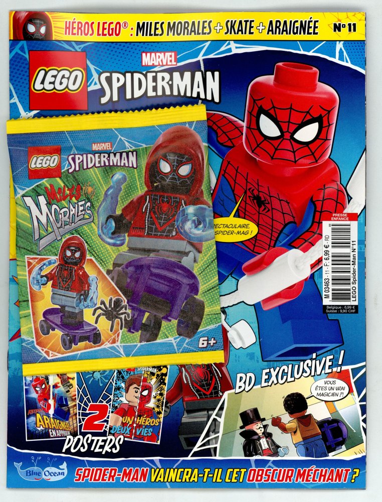 magazine Lego Spiderman vendu au numéro