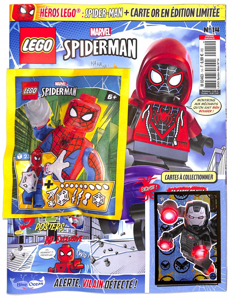 magazine Lego Spiderman vendu au numéro